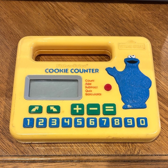 Fisher-Price | Toys | Vintage Fisherprice Yellow Cookie Counter With ...